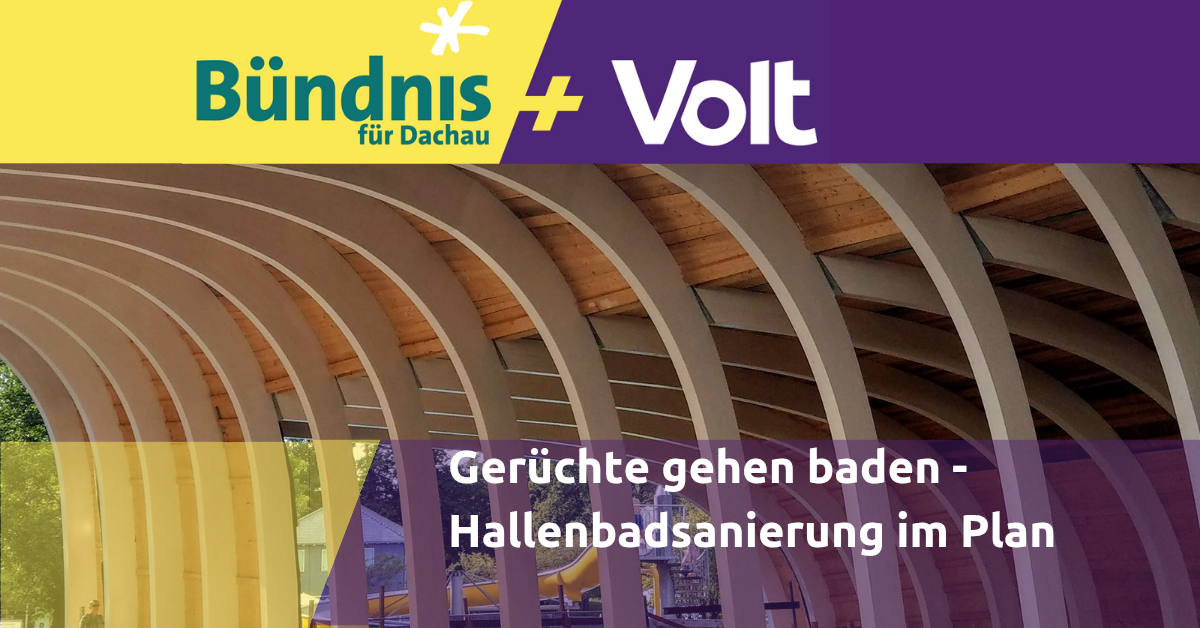 Gerüchte gehen baden – Hallenbad-Sanierung im Plan für eine Eröffnung ...